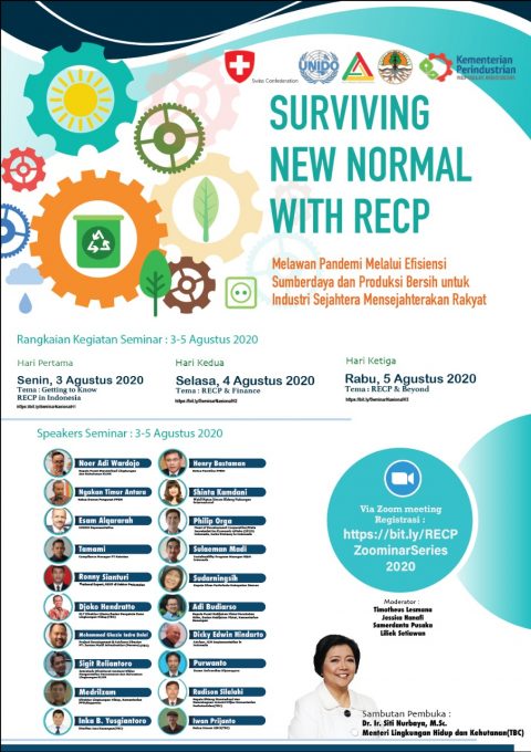 SURVIVING NEW NORMAL WITH RECP | Pusat Riset Teknologi Hijau